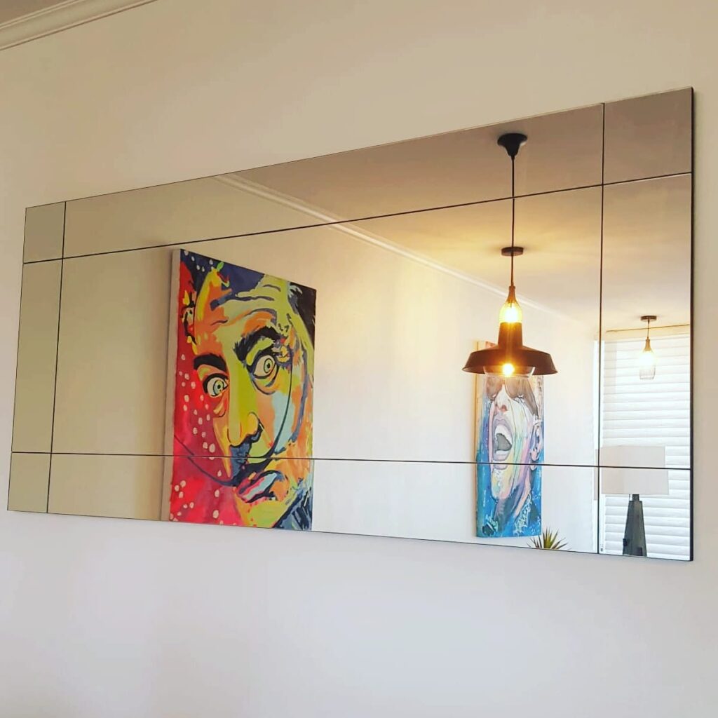 Espejo diseño cortes sin marco - uncuartosencillo.cl